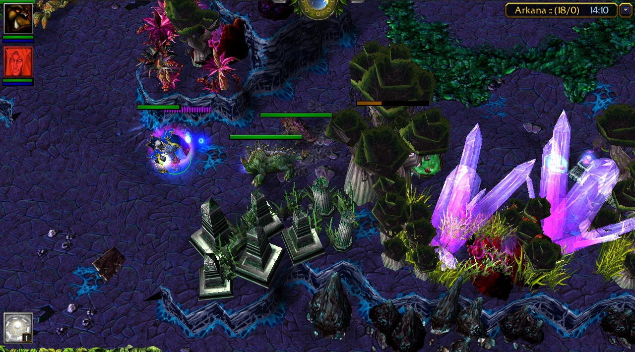 Lane-Pushing Games — PerSonas / Arkana