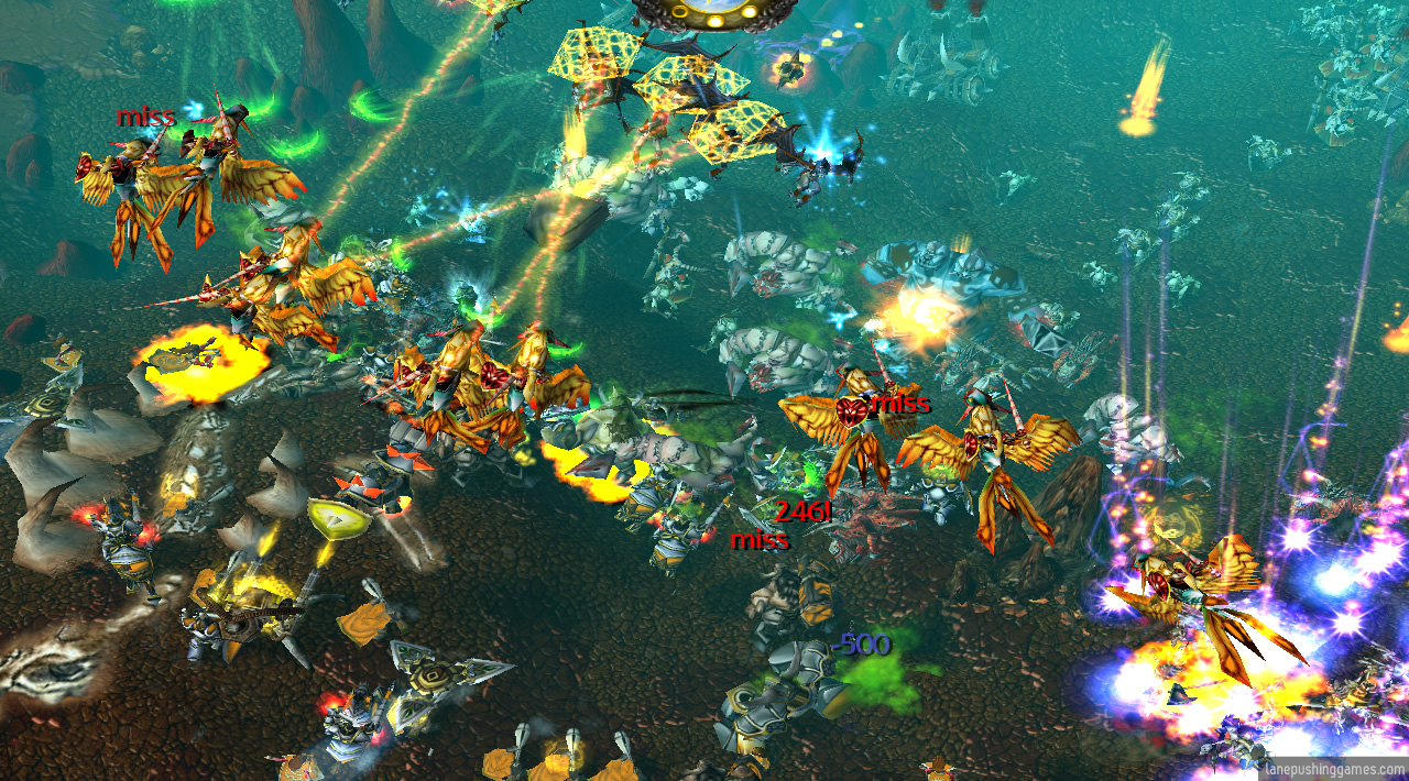 Lane-Pushing Games — Ultimate War, Part 1